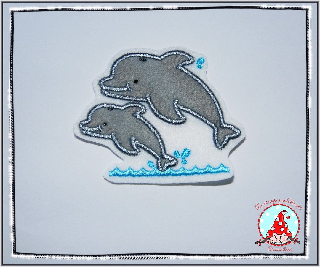 Patch Dolphin Application Brushes Dolphins Patches - Etsy