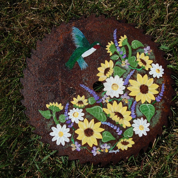 Painted Saw Blade - Etsy