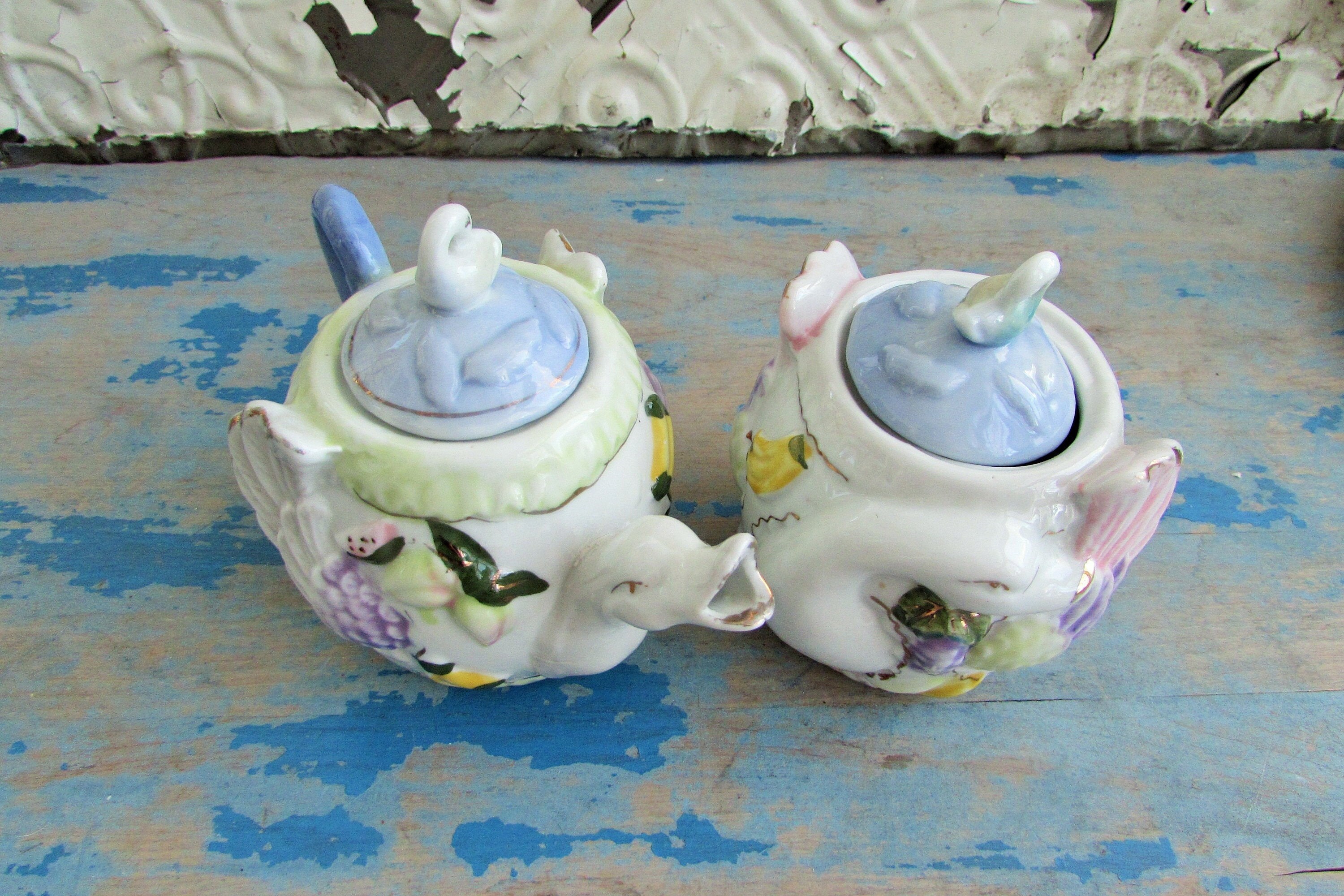 Whimsical Swan Creamer and Sugar Set - Etsy