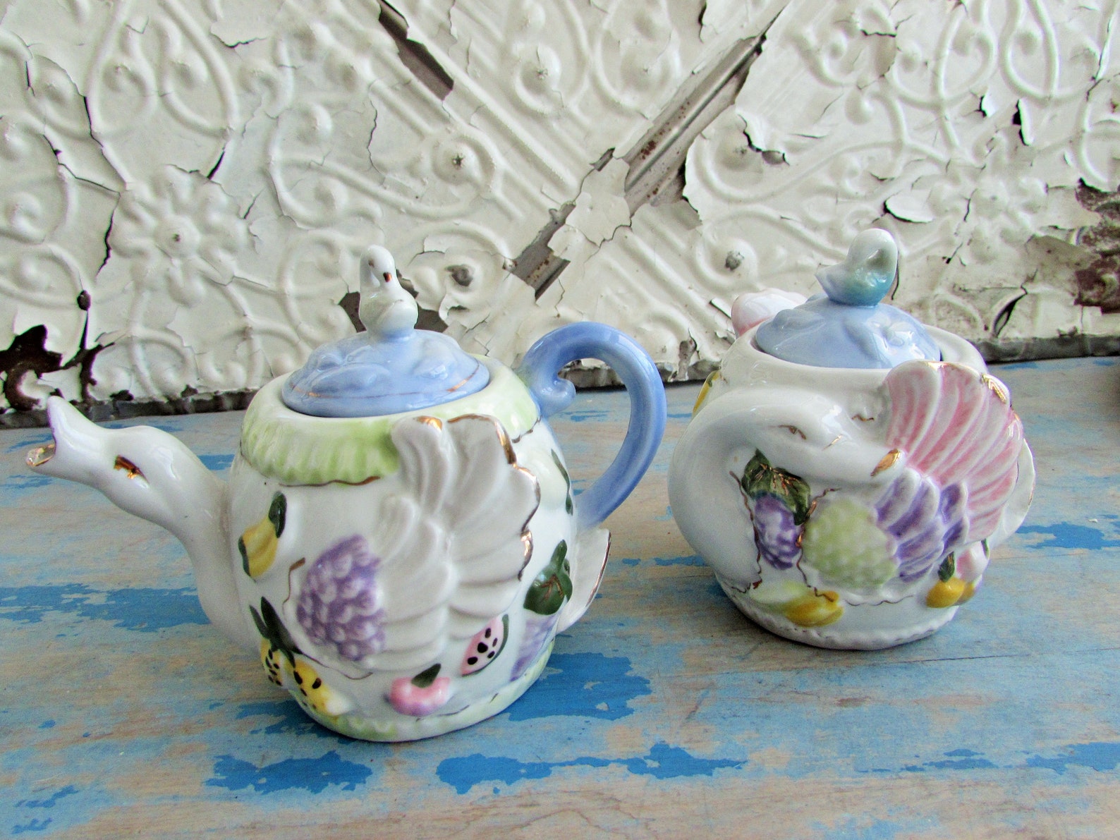 Whimsical Swan Creamer and Sugar Set - Etsy