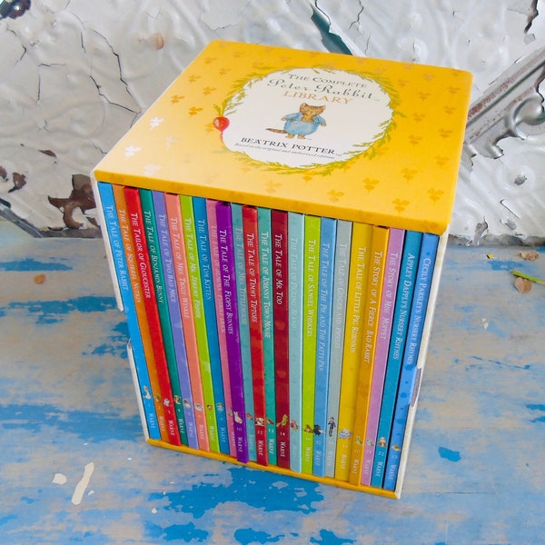 Peter Rabbit Library - Etsy