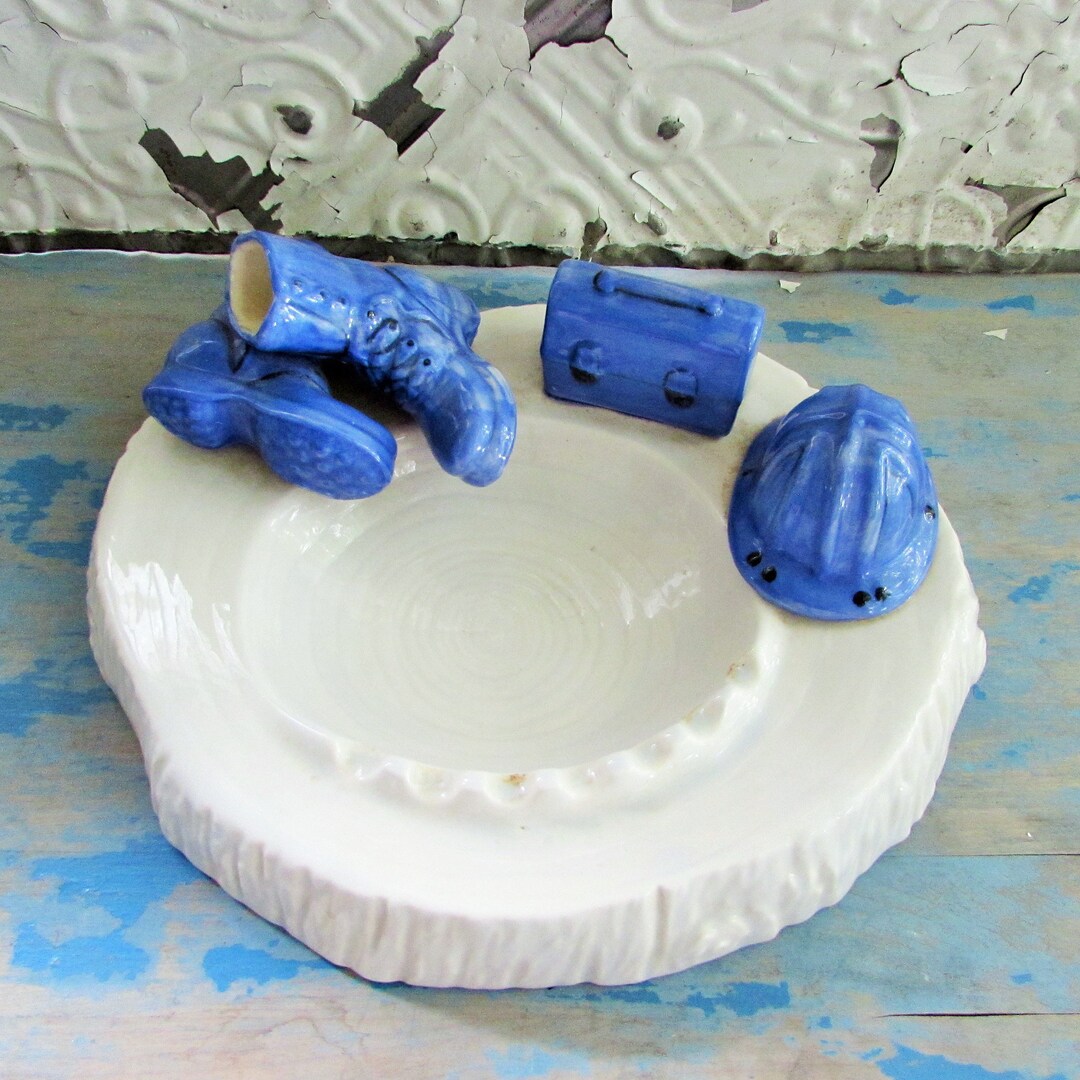 Construction Worker Ashtray - Etsy