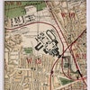 1930s VINTAGE LONDON MAP, North London, Walthamstow, Upper Clapton ...