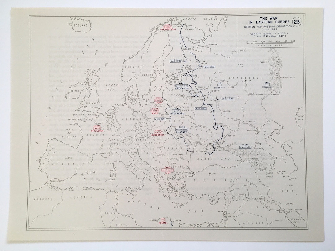 EASTERN FRONT 1941, Second World War, Military History, 1960s Vintage ...