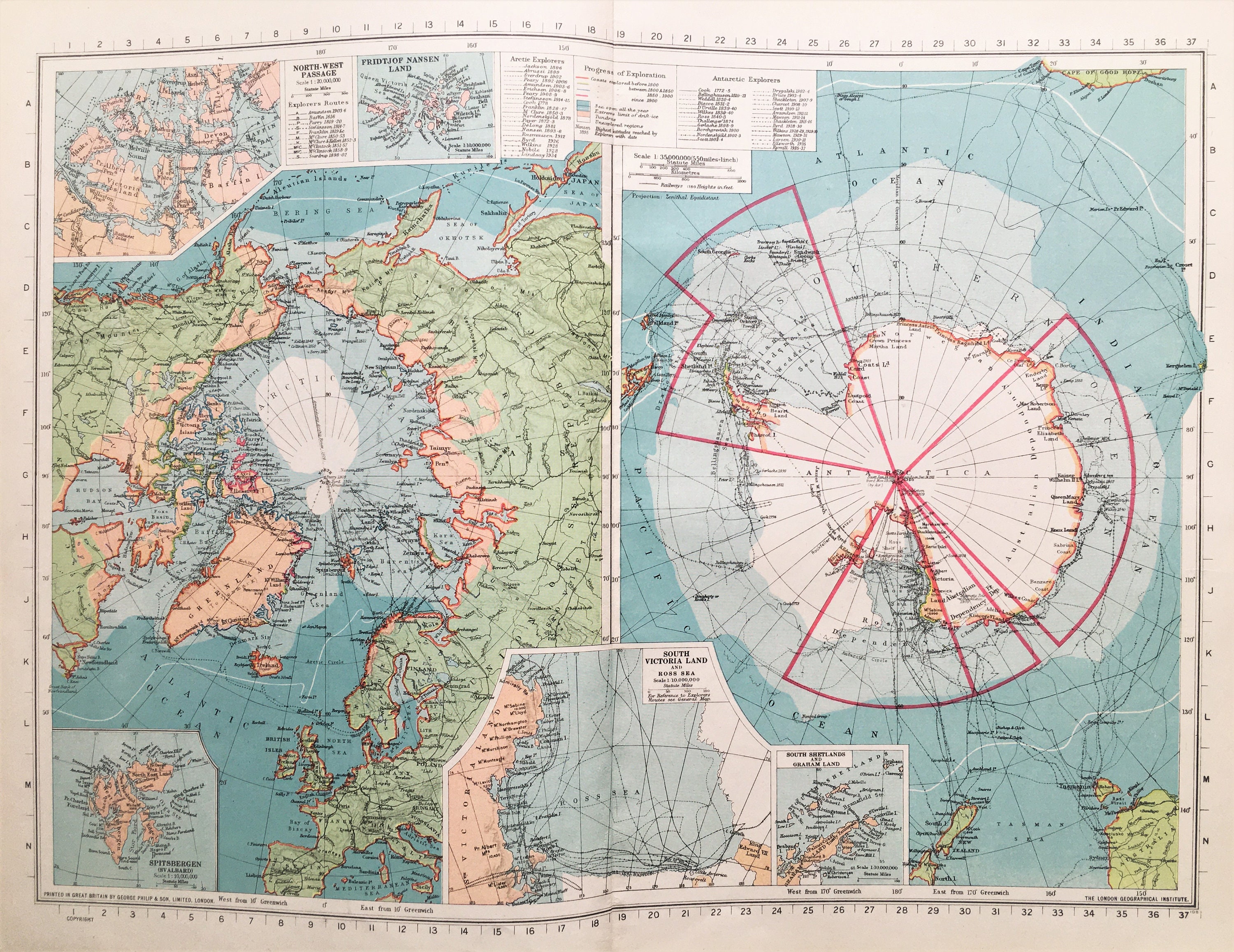NLS Map Collections On Twitter: "Here's A Projection You Don't See Very ...