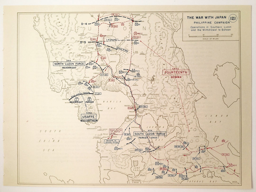 Philippine Campaign, Luzon 1941, Japan, Second World War, Military ...