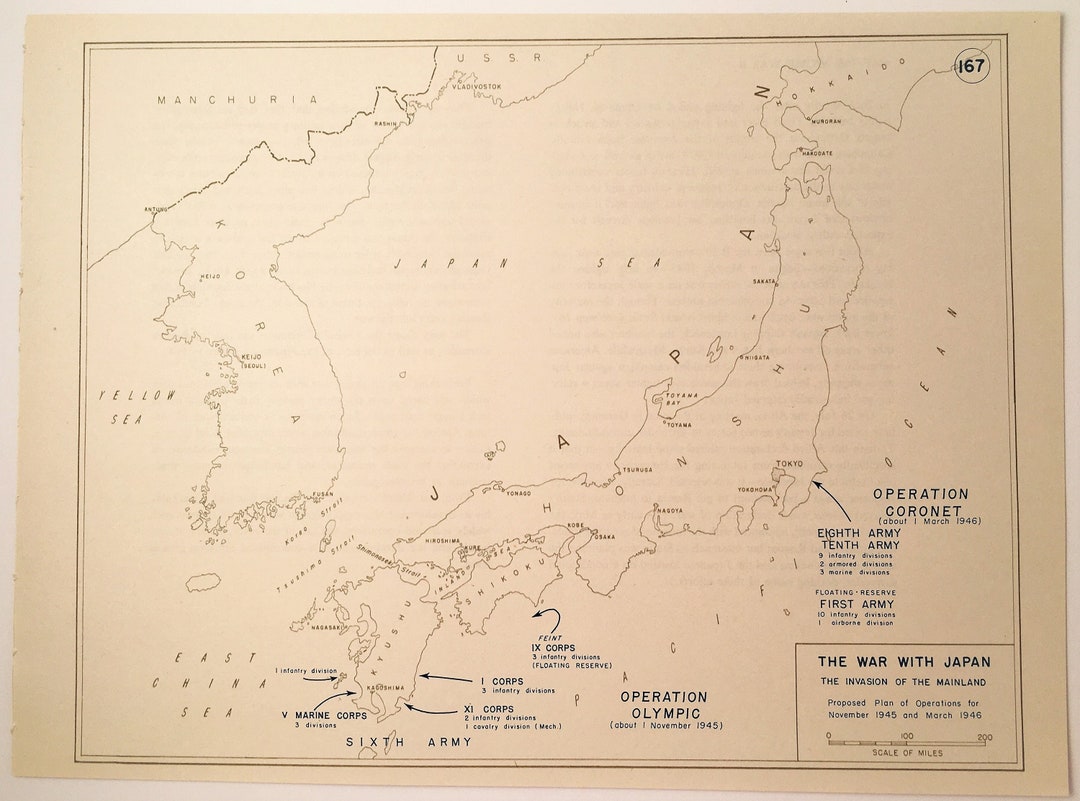 Invasion of Japanese Mainland 1945, Second World War, Military History ...