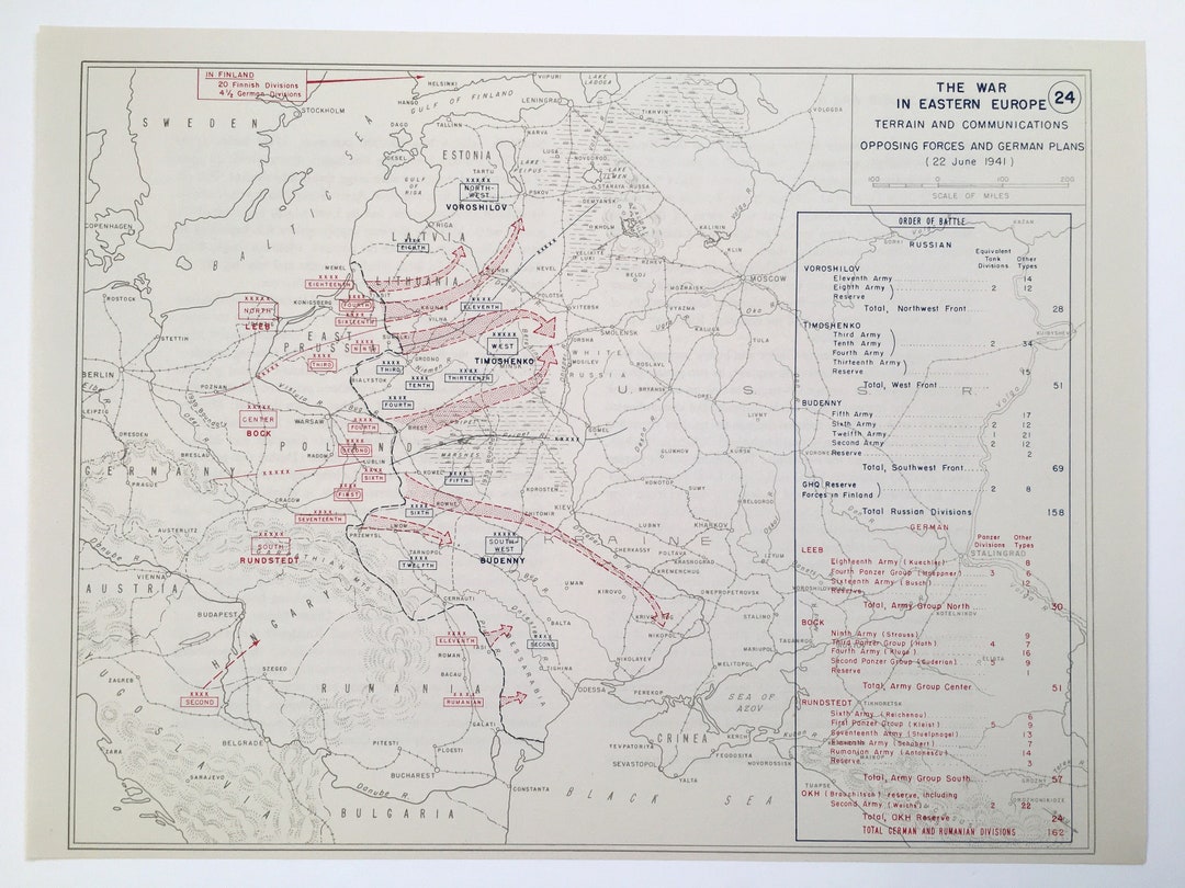 EASTERN FRONT 1941, Second World War, Military History, 1960s Vintage ...