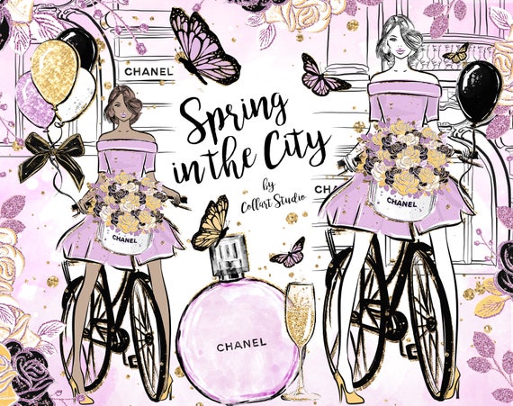 Spring Fashion Illustration