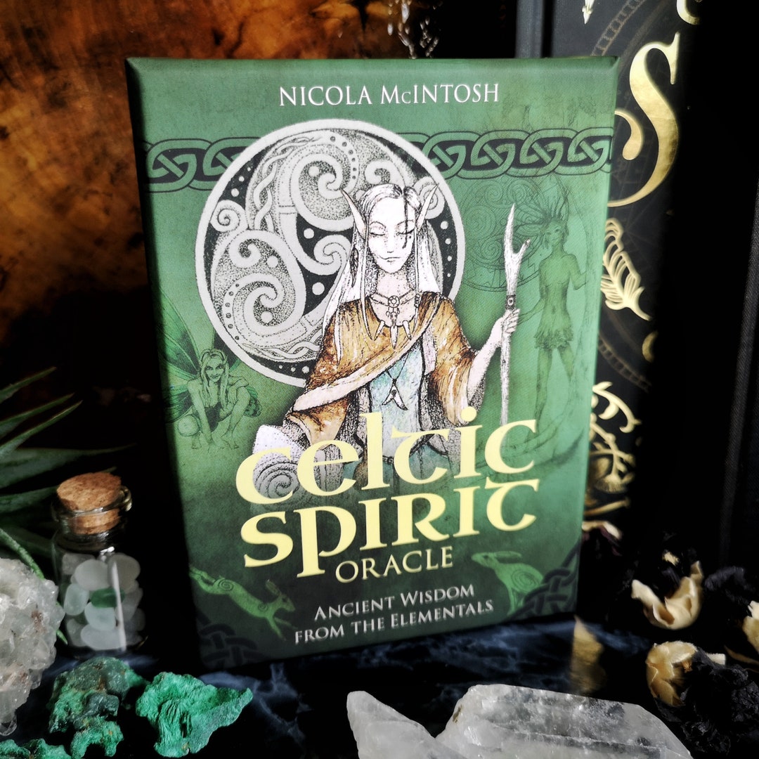 Celtic Spirit Oracle Cards, Witchcraft Supplies, Tarot Cards - Etsy UK