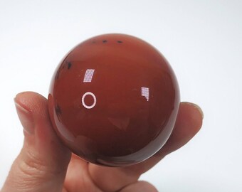 Red Crystal Ball | Etsy
