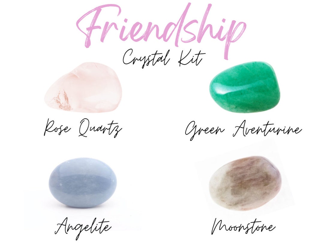 Friendship Crystals Tumblestone Kit Crystals for Beginners - Etsy