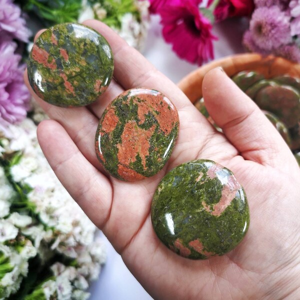 Unakite Jasper - Etsy