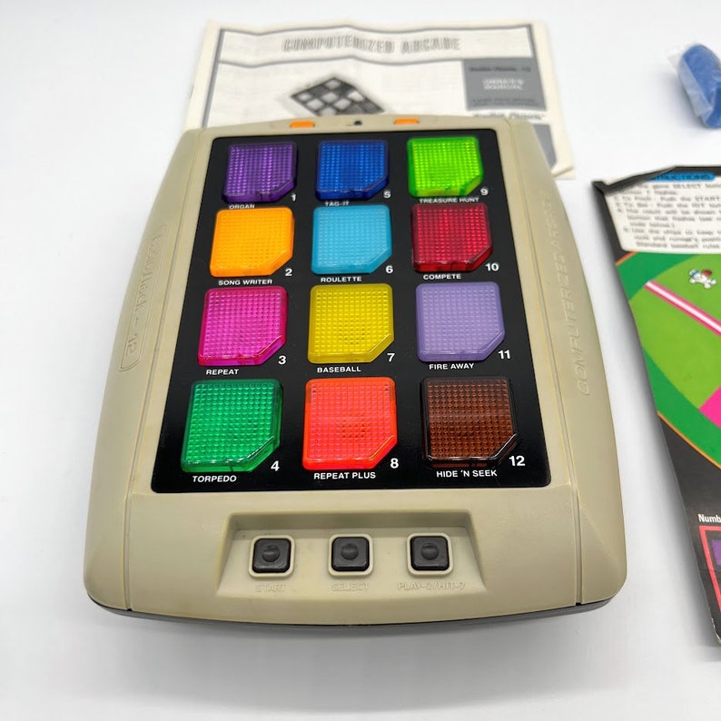 1980's Radio Shack Computerized Arcade - Etsy