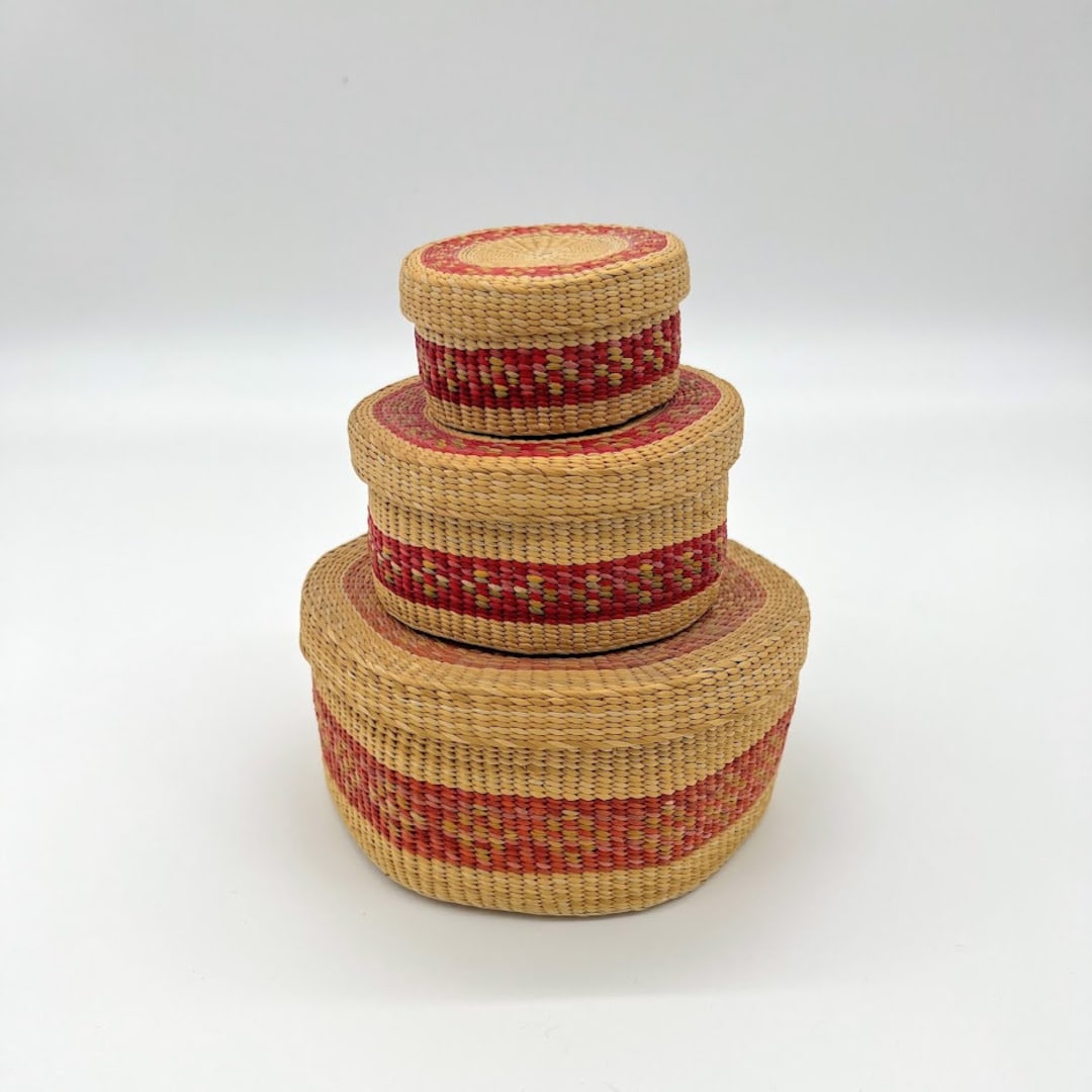 Woven Nesting Baskets - Etsy