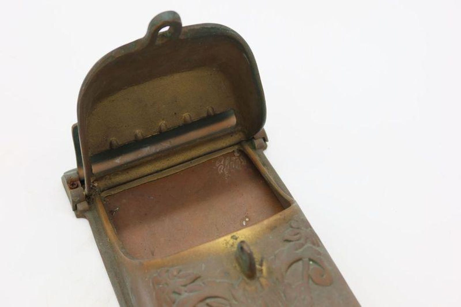 Antique Griswold Cast Iron Mailbox - Etsy