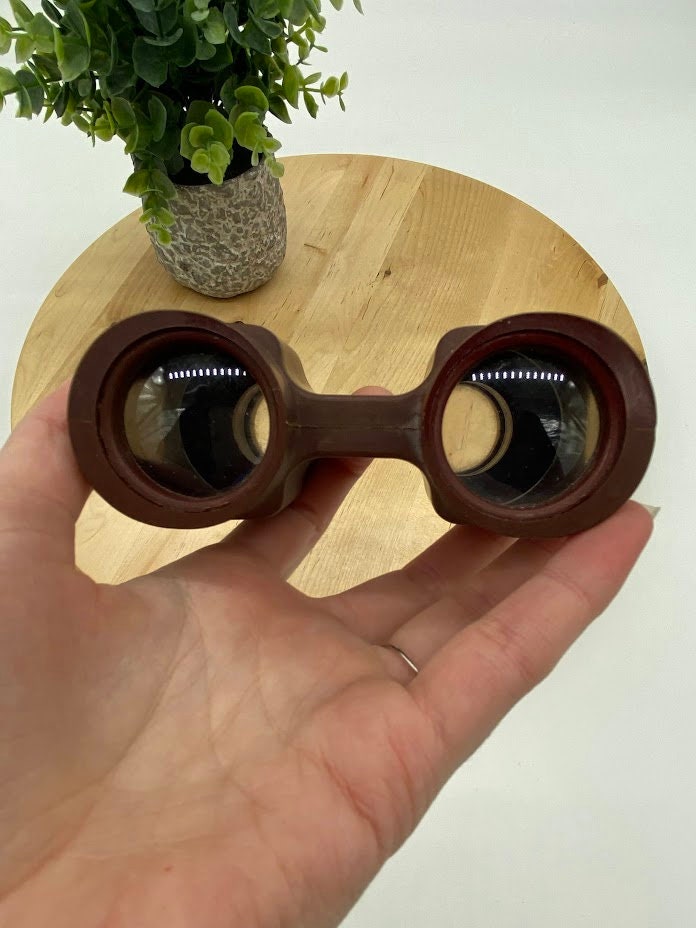 Bakelite Fixed Focus Binoculars U.A.D.C. Ltd. Temple - Etsy