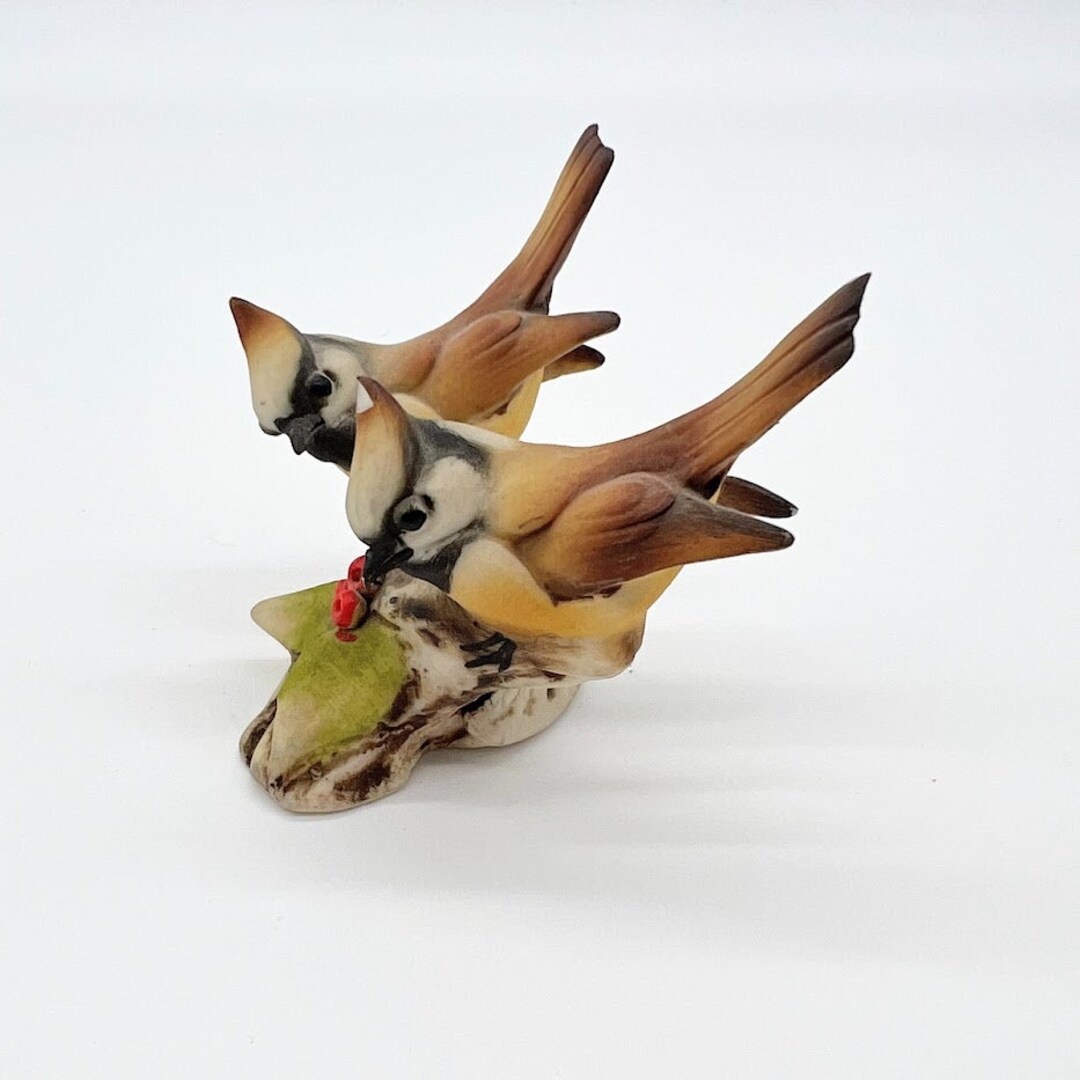 Capodimonte Porcelain Bird Figurine - Etsy
