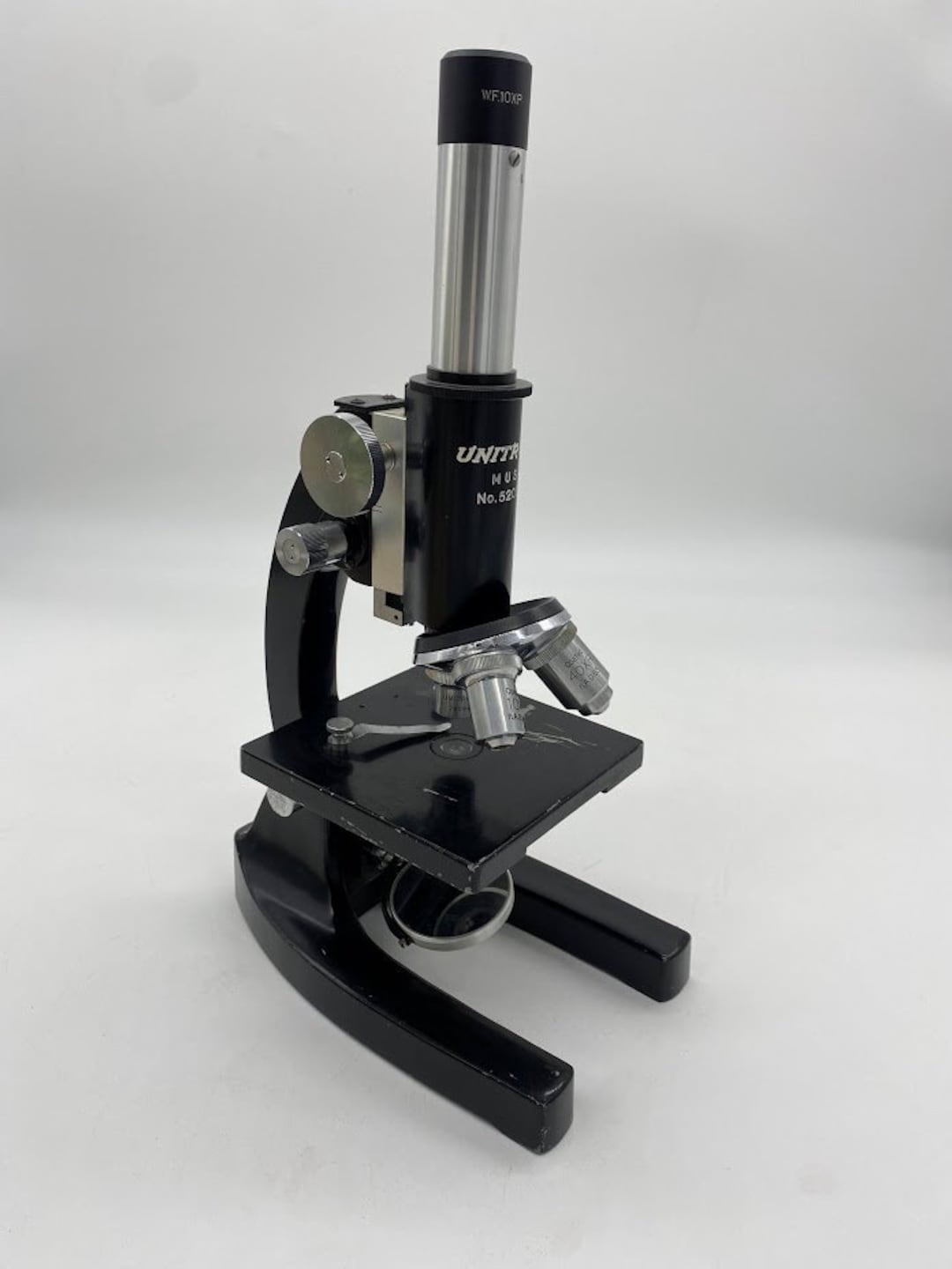 Unitron MUS Student Microscope 52024 1960's Made in JAPAN - Etsy