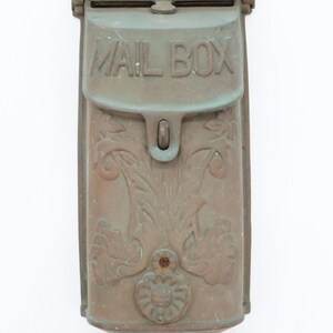 Antique Griswold Cast Iron Mailbox - Etsy