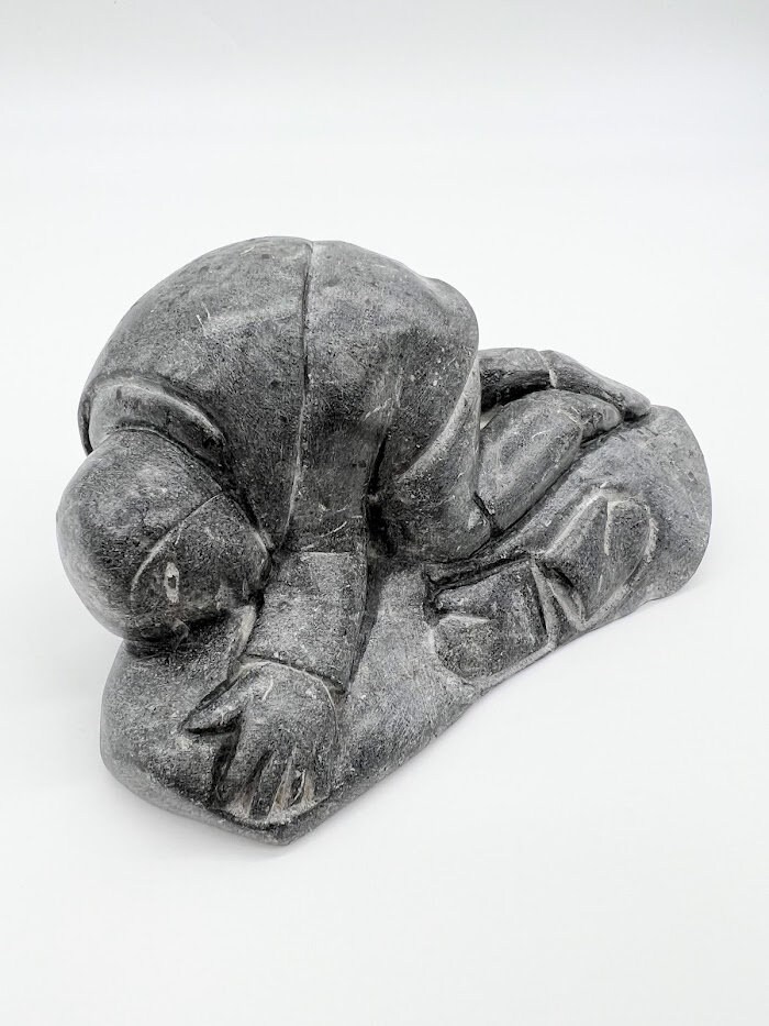 1960's canada Eskimo Art Carved Stone Inuit Art - Etsy