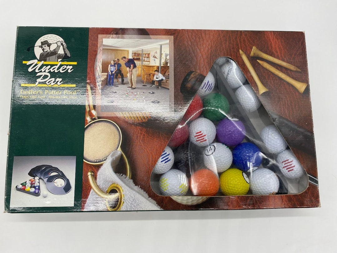 Under Par Golfer's Putter Pool 2002 by Dennco ~ Complete W/box - Etsy