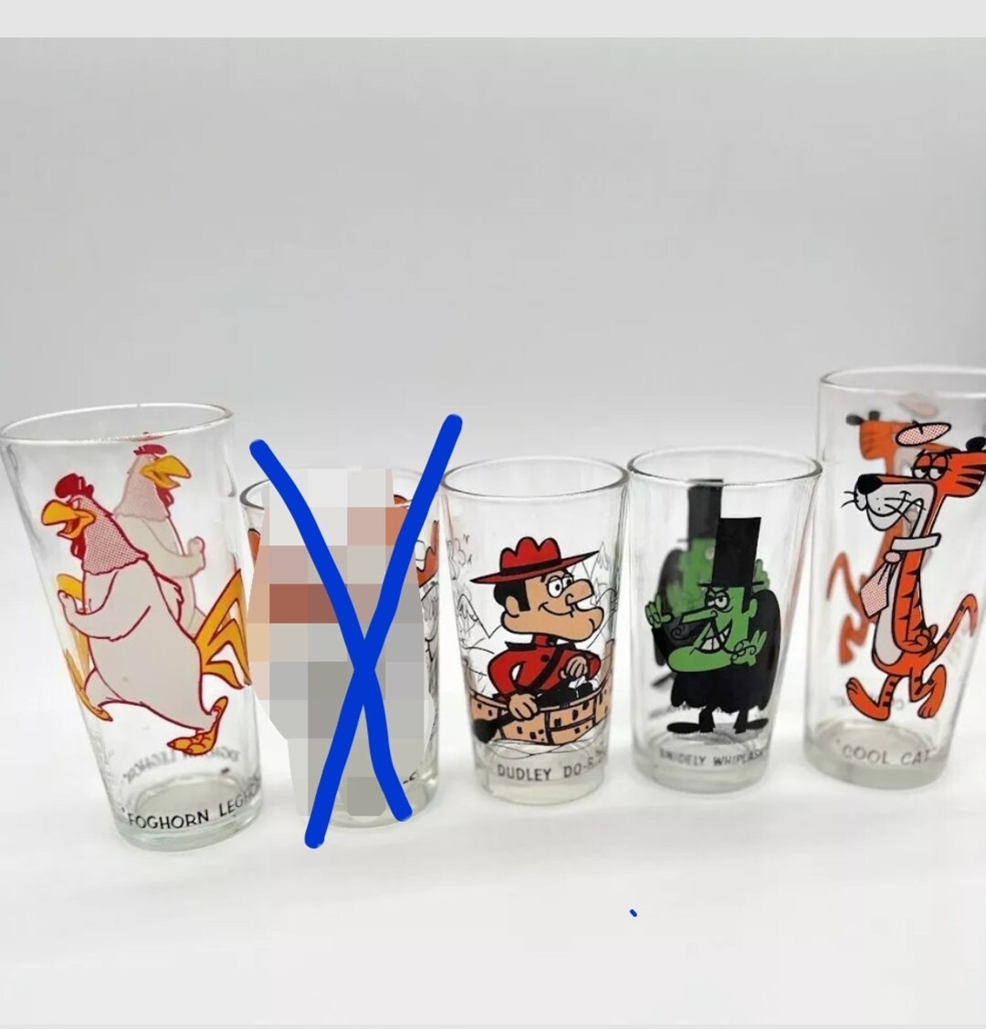 1970's Pepsi Commemorative Drinking Glasses - Etsy