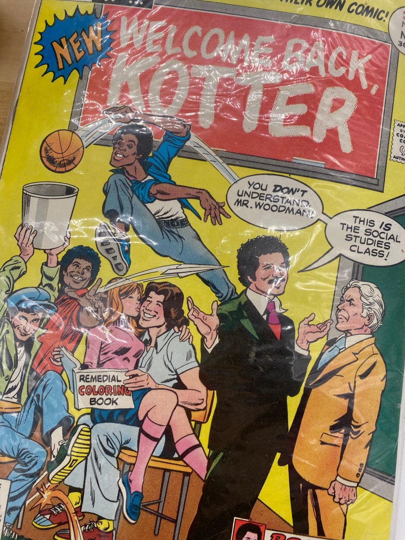 Welcome Back Kotter #1 DC Comics 1976 Series - Etsy Australia