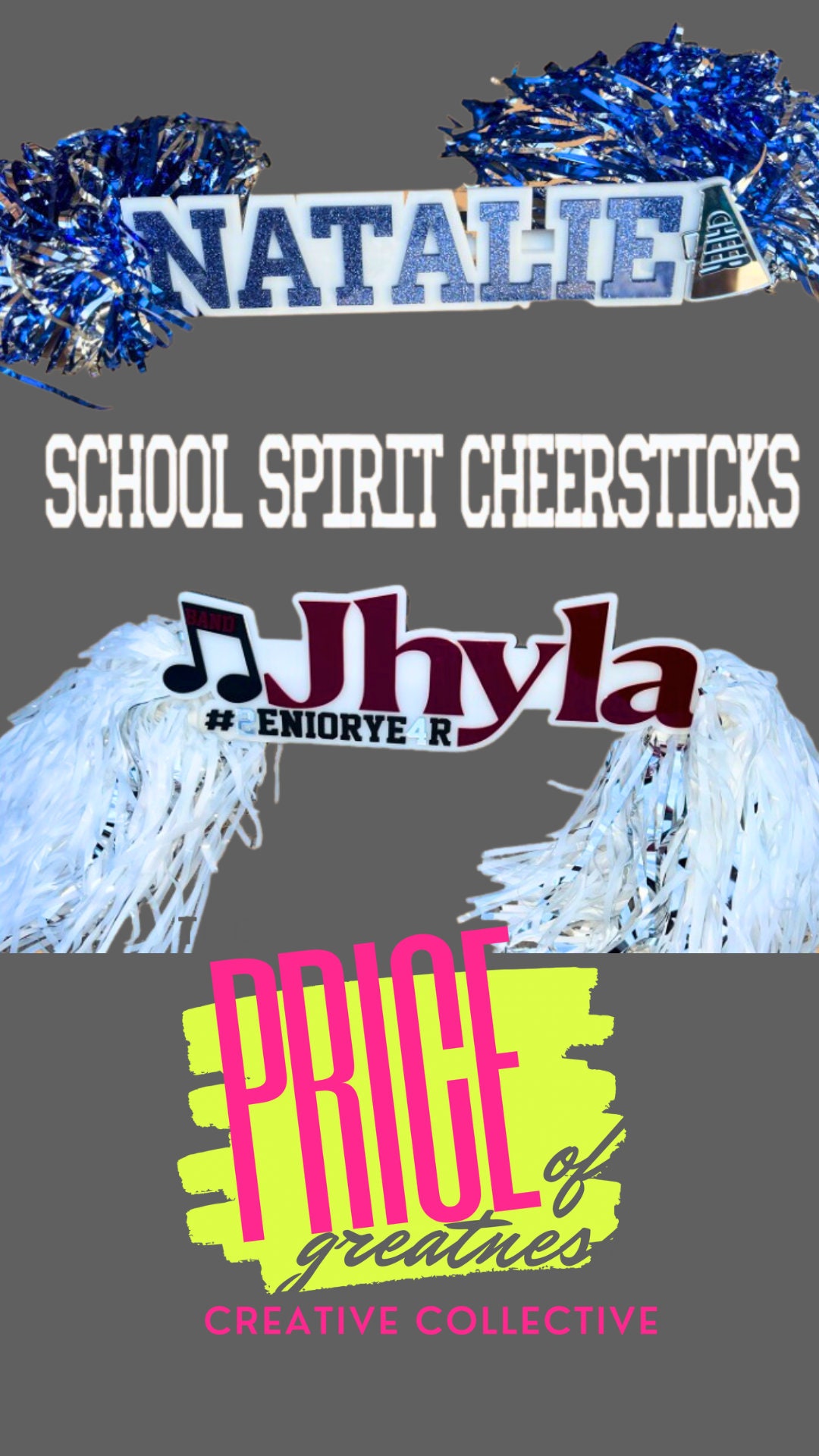 School Spirit Cheer Posters
