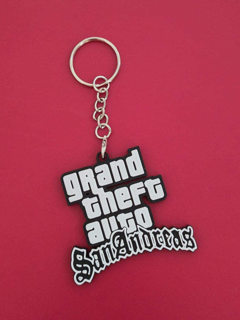 GTA San Andreas Keychain - Etsy
