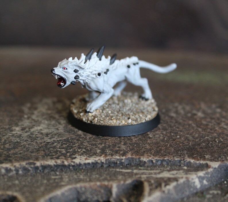 Hand Painted Hellhound Reaper Miniatures RPG Character TTRPG | Etsy