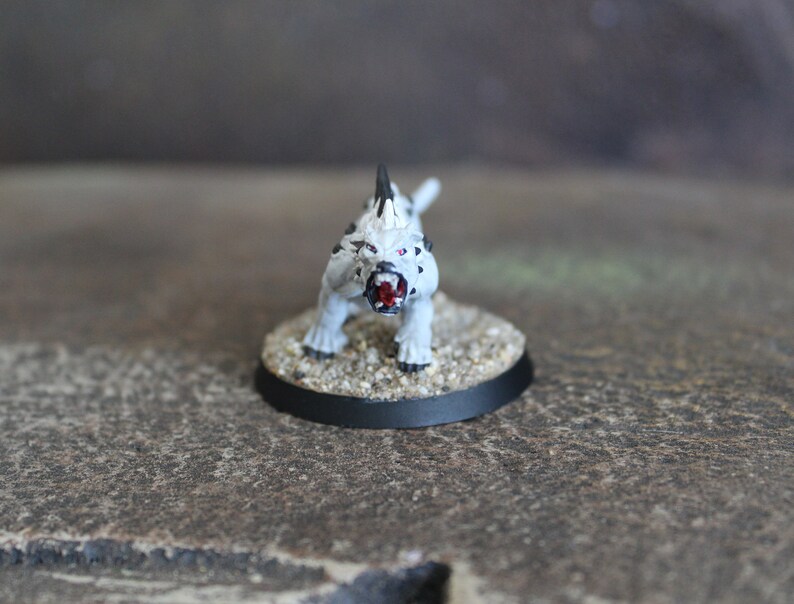 Hand Painted Hellhound Reaper Miniatures RPG Character TTRPG | Etsy