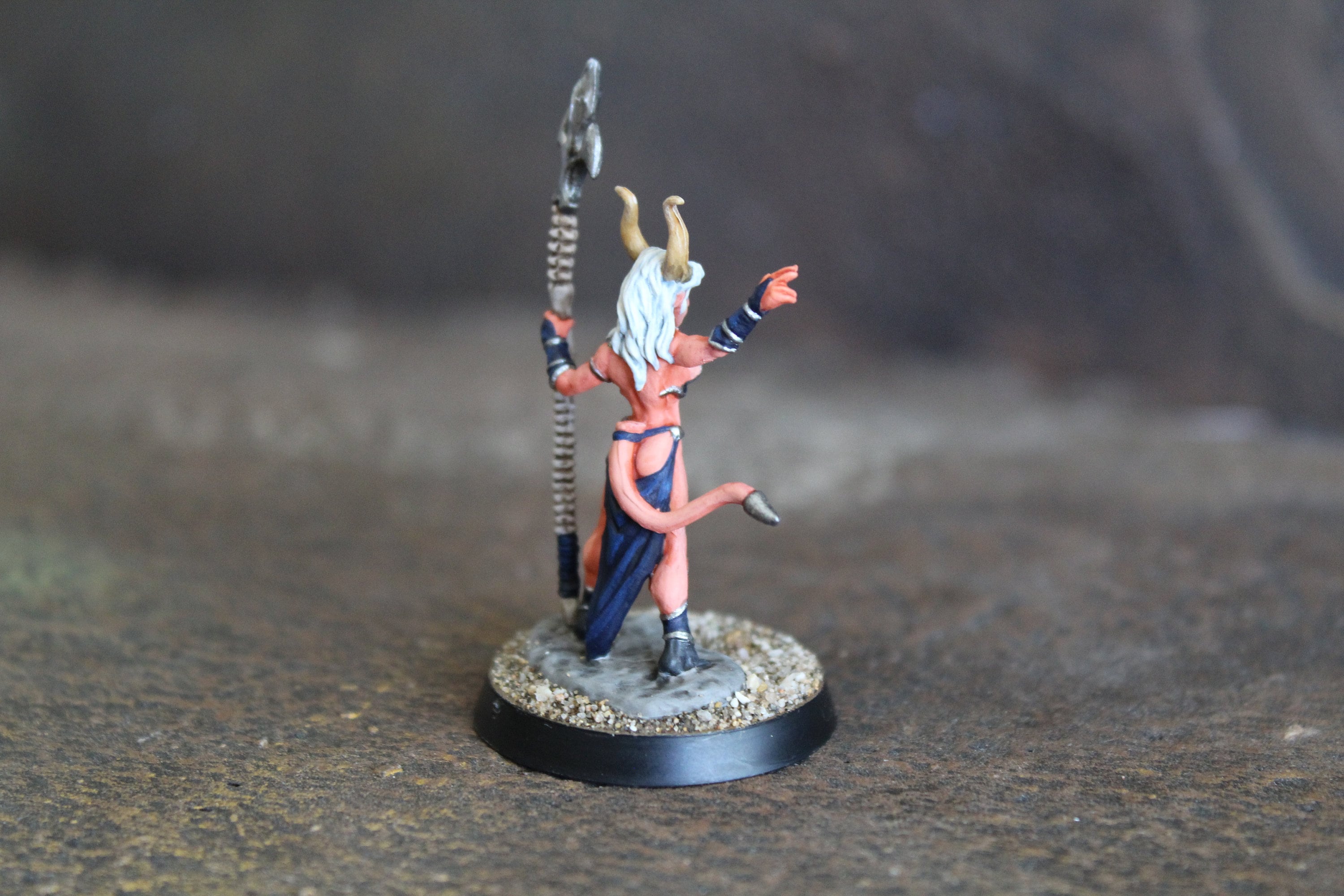 Hand Painted Sinessa Hellborn Sorceress Reaper Miniature Dnd - Etsy