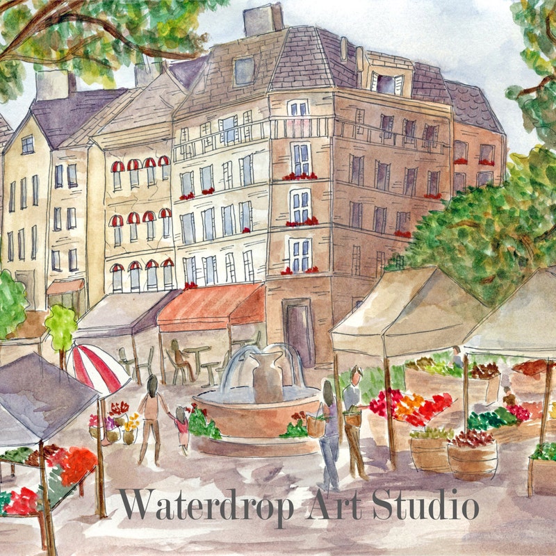 Whimsical French - Etsy