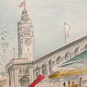 Ferry Building, SF; San Francisco Art; Bay Area Art; Landmark Art, SF ...