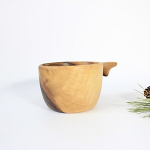 Kuksa Wooden Mug, Hand Carved Personalized Cup, Camping Mug - Etsy