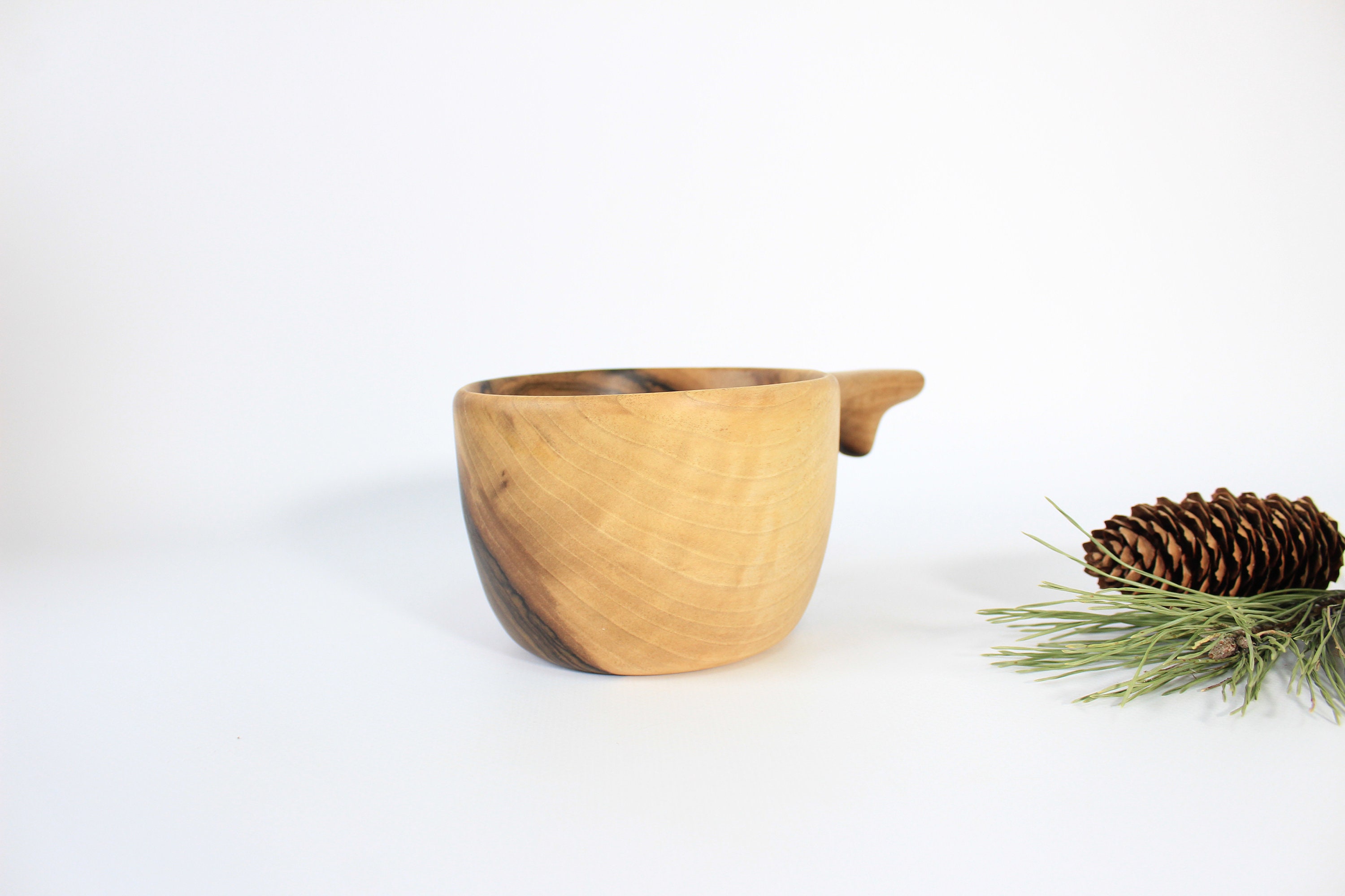 Kuksa wooden mug hand carved personalized cup camping mug | Etsy