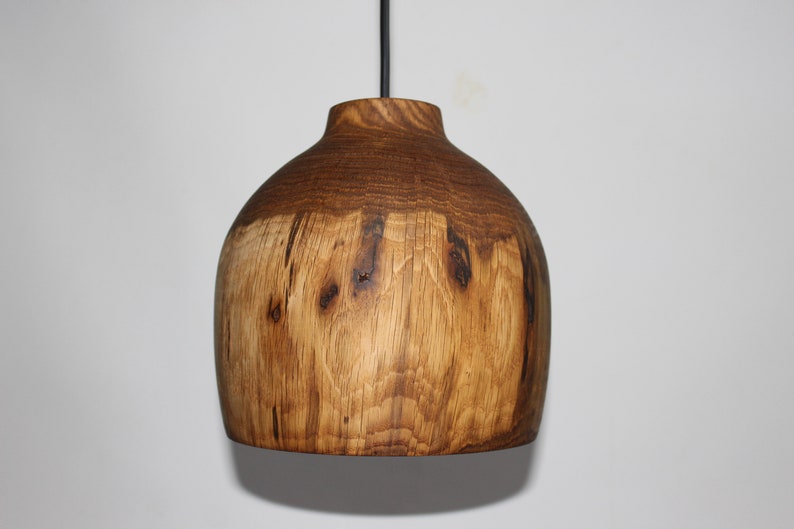 Rustic wood pendant light for kitchen island hanging lamp | Etsy