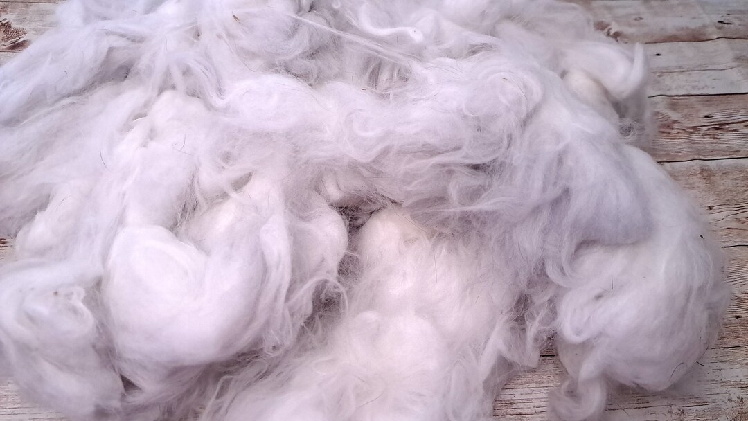 German Angora Fiber, Raw Angora Fiber, Angora Rabbit Fiber, Raw Fiber ...