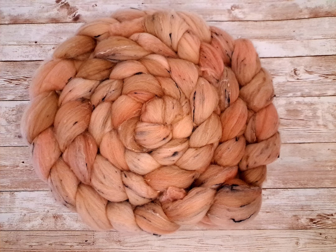 Fawn, Shaniko Wool, Shaniko Roving, Shaniko Tweed Roving, Hand Dyed ...