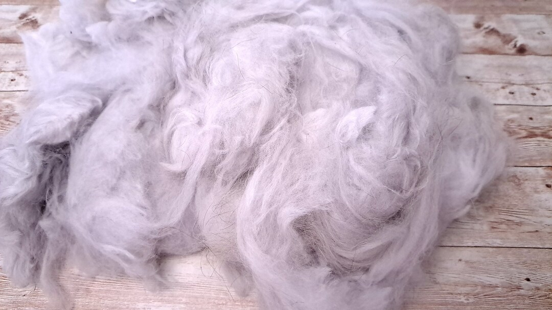 English Angora Fiber, Raw Angora Fiber, Angora Rabbit Fiber, Raw Fiber ...