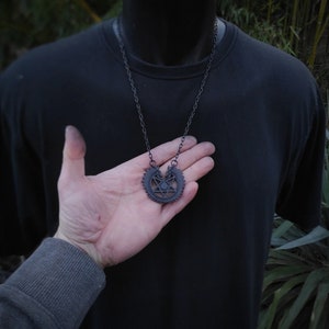 Shadow Tiamat Serpent Mother Dragon Necklace , Ancient Babylonian ...