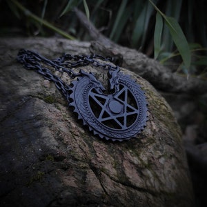 Shadow Tiamat Serpent Mother Dragon Necklace , Ancient Babylonian ...