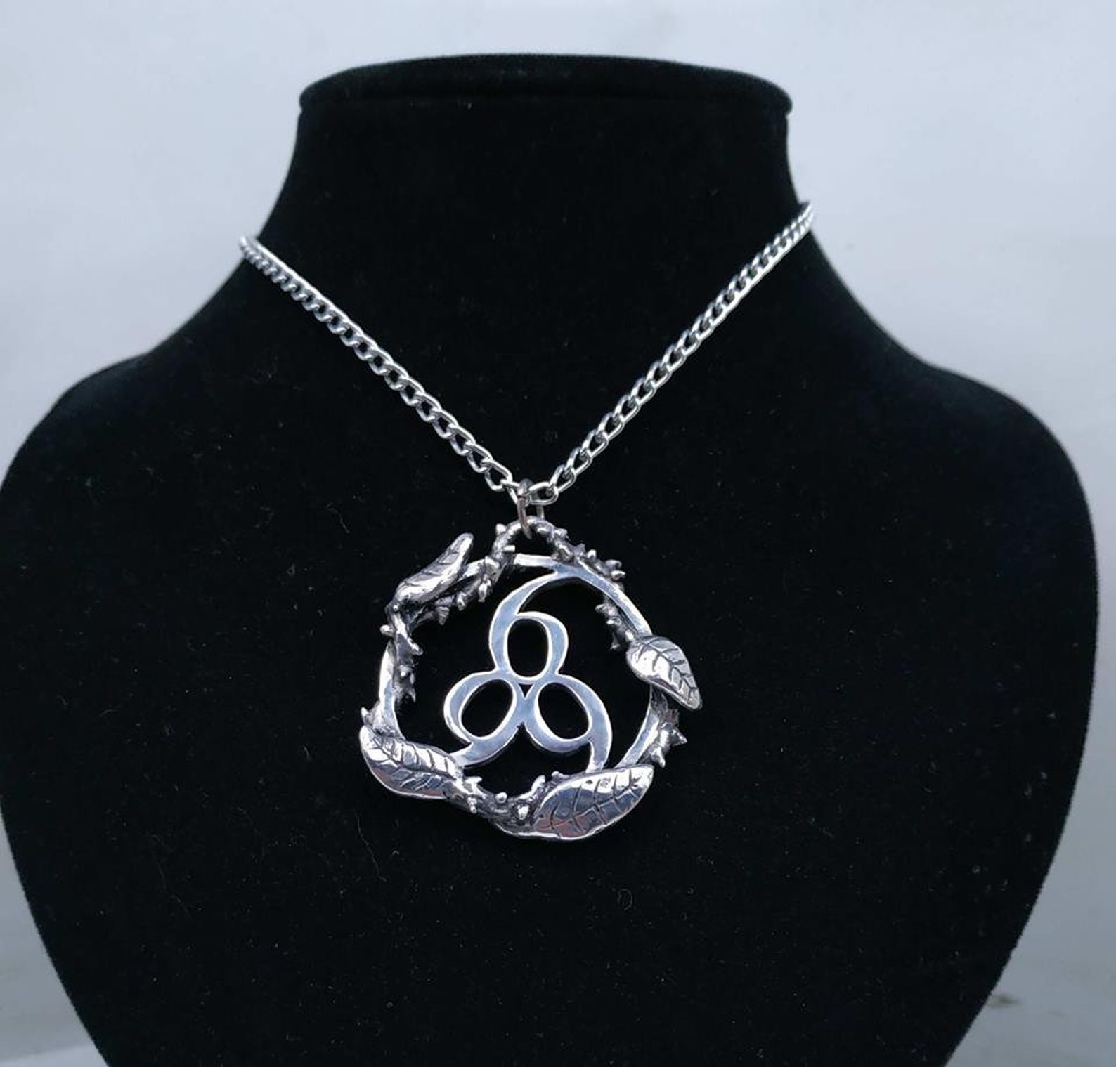 666 Pendant 666 Necklace Satanic Jewelry Satanic | Etsy