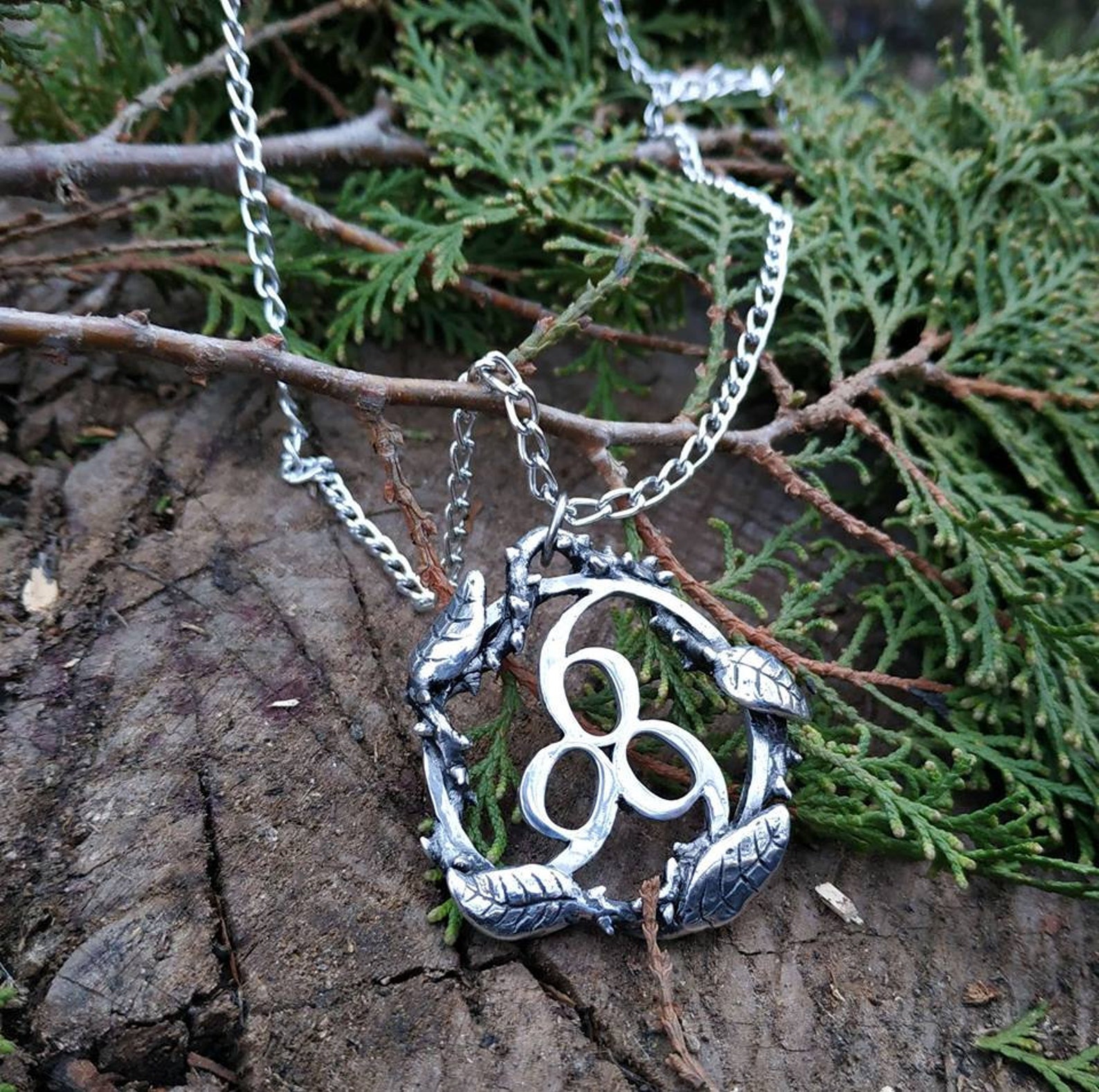 666 Pendant 666 Necklace Satanic Jewelry Satanic | Etsy