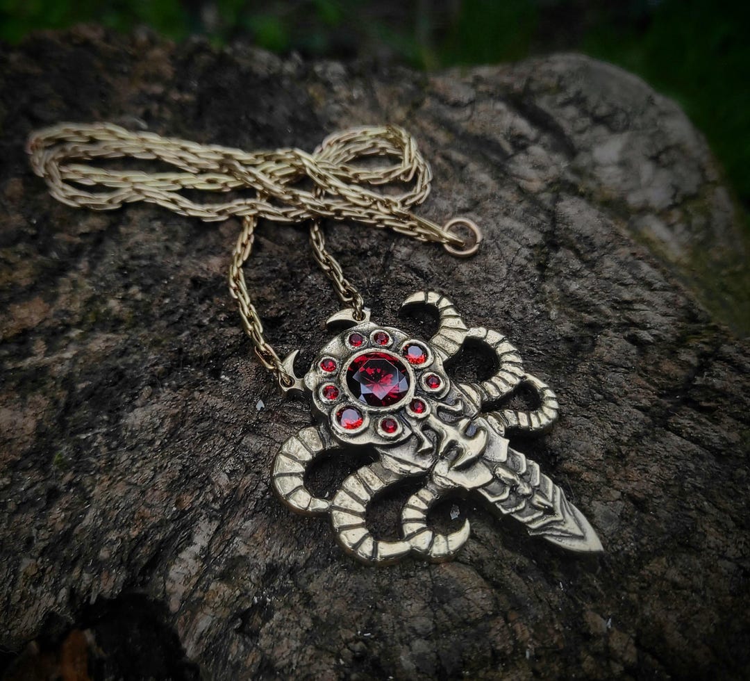 Golden Bronze Dark Lord Talisman: Evil Spirit Artifact - Etsy