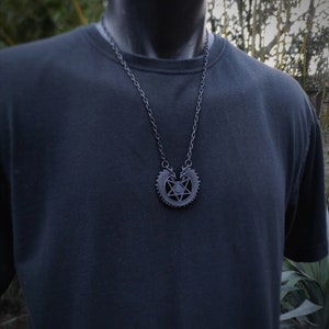 Shadow Tiamat Serpent Mother Dragon Necklace , Ancient Babylonian ...