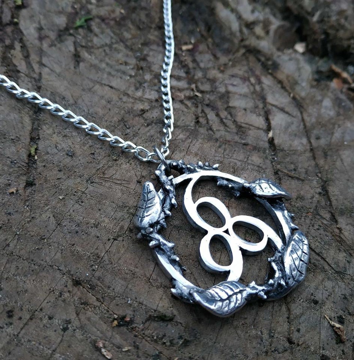 666 Pendant 666 Necklace Satanic Jewelry Satanic | Etsy