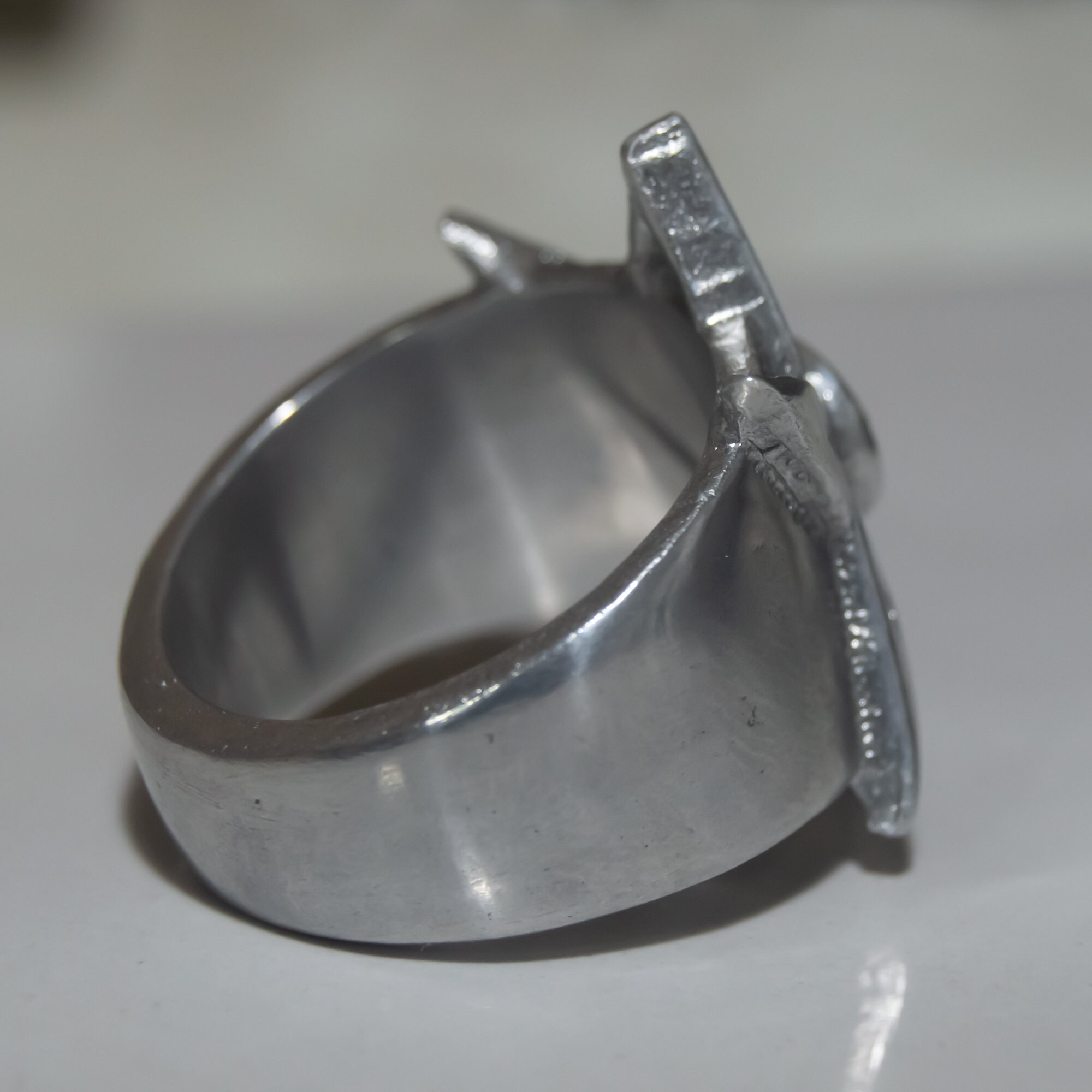 Thelemic Symbol Unicursal Hexagram Star Ring Occult - Etsy