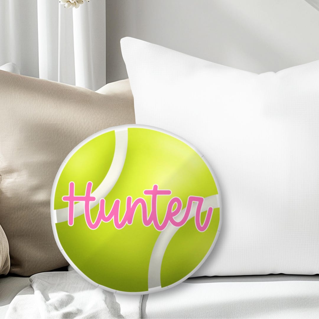 Volleyball Name Custom Shape Pillow - Kid Personalized Room Bedding ...
